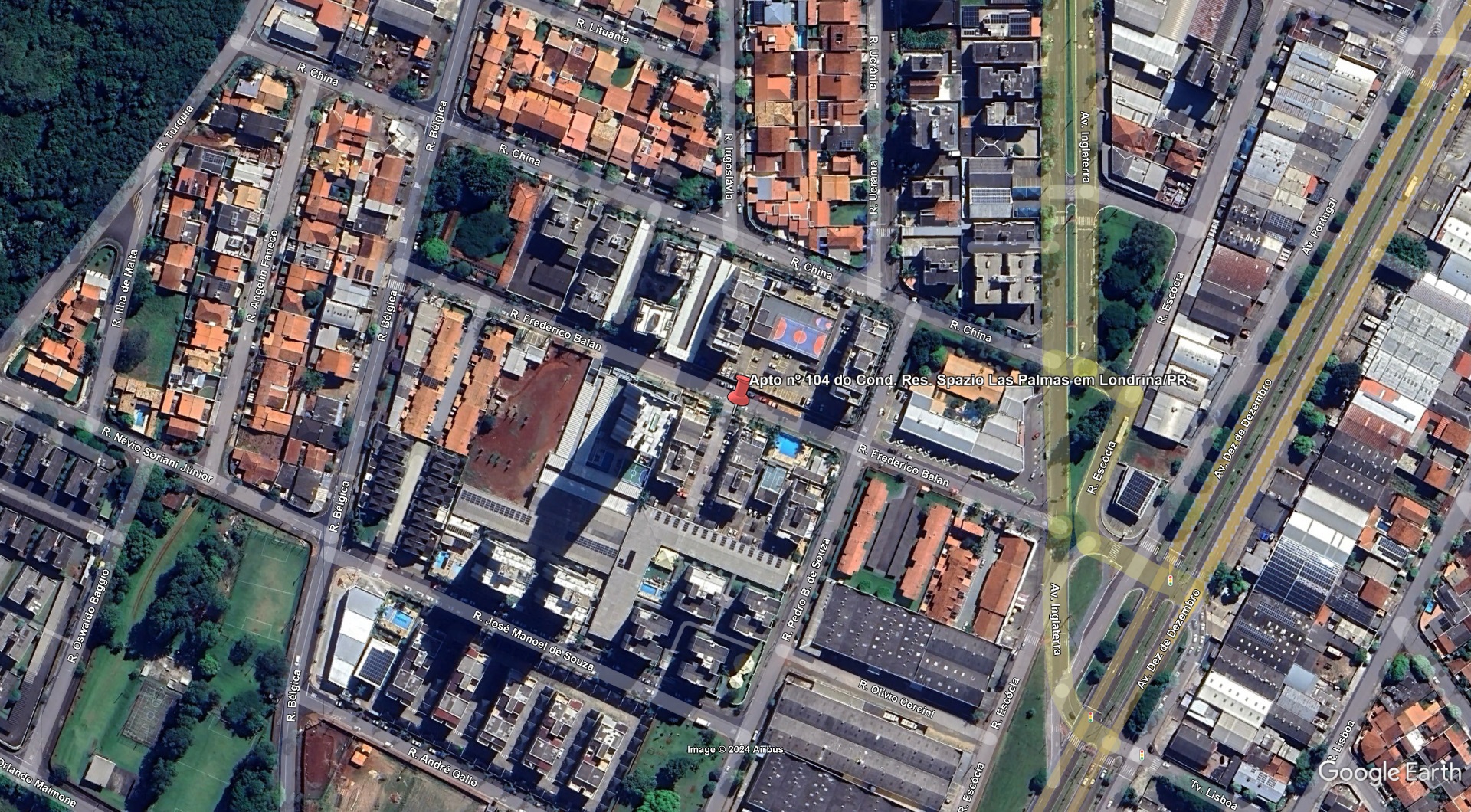 Apto nº 104 do Cond. Res. Spazio Las Palmas em Londrina/PR | JE Leilões ...